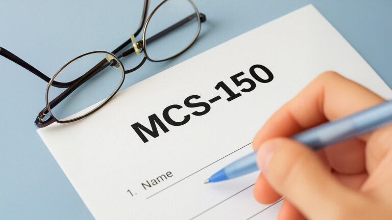 FMCSA MCS-150 Filing Requirements for Carriers | Driver Advantage